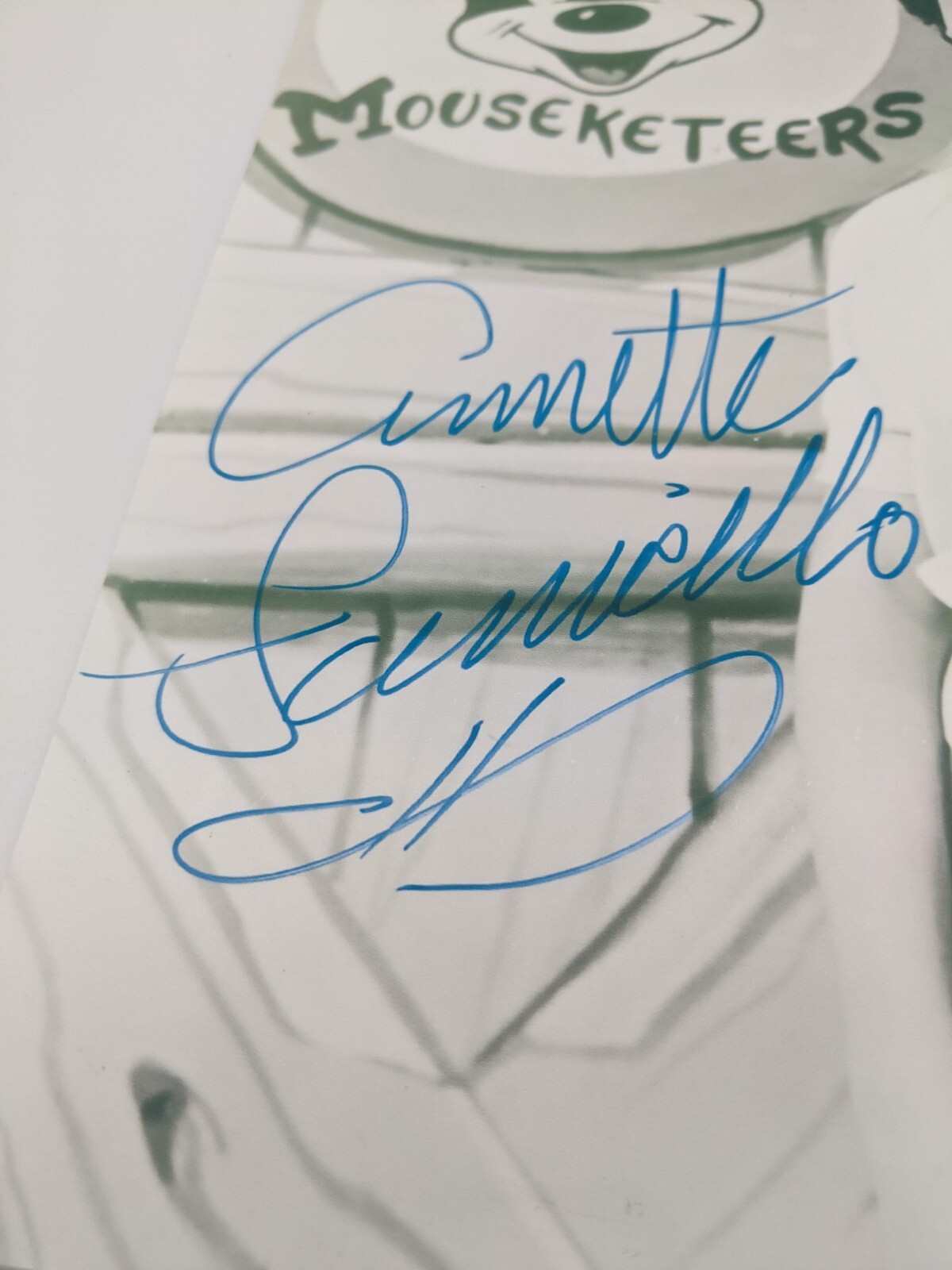 Annette Funicello Autograph Hand-Signed 8 x 10 Photograph Mouseketeers ...