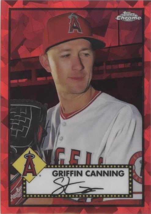 2021 Topps Chrome Platinum Anniversary - Griffin Canning #468 Red ...