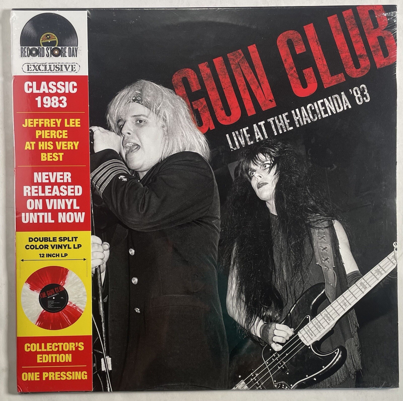 The Gun Club - Live At The Hacienda ‘83 LP Colored Vinyl Sealed With ...