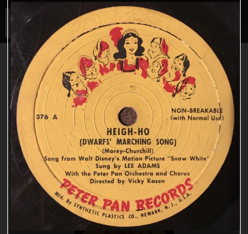 Heigh ho! Dwarfs’ Marching Song. Peter Pan Records (from Snow White) | eBay