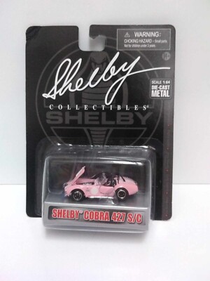 Shelby Collectibles 1/64 Shelby Cobra 427 S/S Rose Avec Rayures ...
