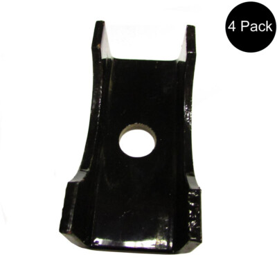 (4) Trailer Axle Spring Perches/Seats for 2-3/8" 3500# Round Axle Tube ...