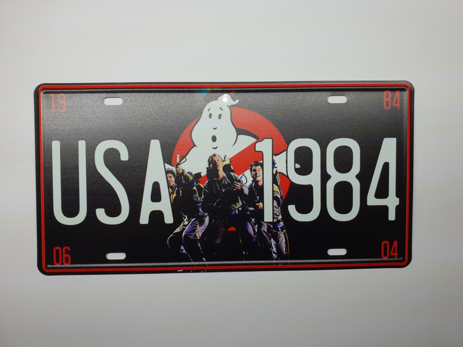 Quality GHOSTBUSTERS Number plate Novelty License mancave sign Shed ...