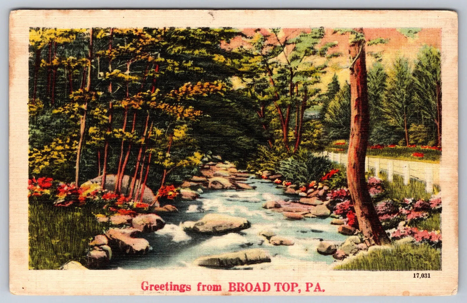 Postcard Greetings from Broad Top PA B5 | eBay