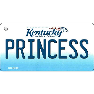 Princess Kentucky State License Plate Tag Novelty Key Chain KC-6784 | eBay