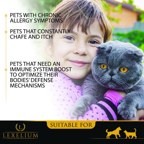 Lexelium Allergy & Itch Relief Powder Supplement for Dogs & Cats | eBay