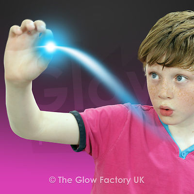 LED Light Trix Light Up Thumbs Magic Trick Blue Glow Fingers Wholesale ...