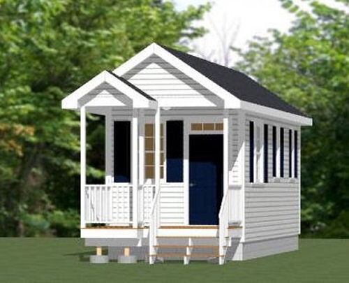 10x28 Tiny House -- 280 sq ft -- PDF Floor Plan -- Model 1 | eBay