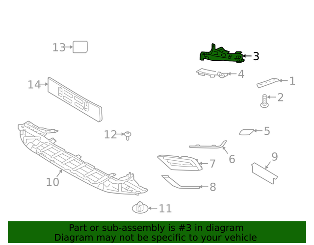 Volvo S60 Mk3 Front Left Bumper Bracket 31455652 OEM for sale online | eBay