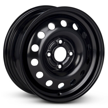 New Wheel For 2011-2019 Ford Fiesta 15 Inch Black Steel Rim | eBay