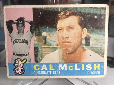 1960 Topps Cal McLish Cincinnati Reds Set-Break WB #110 ⭐️ LOW GRADE | eBay