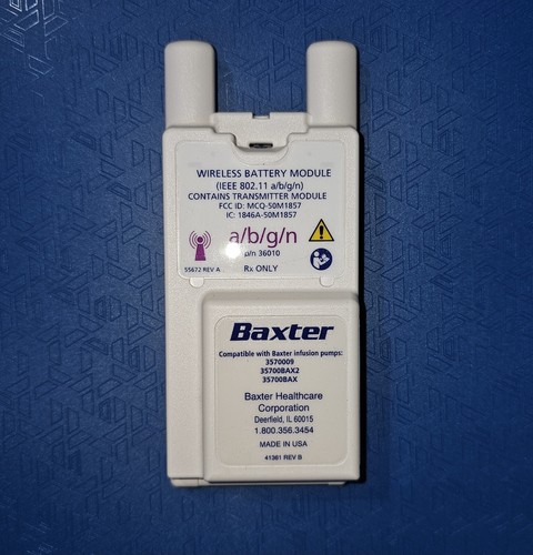 Baxter Sigma Spectrum IQ ABGN battery Dual Antenna 36010 | eBay