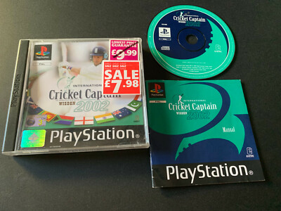 International Cricket Captain 2002 PS1 Play Station Pal | eBay.de