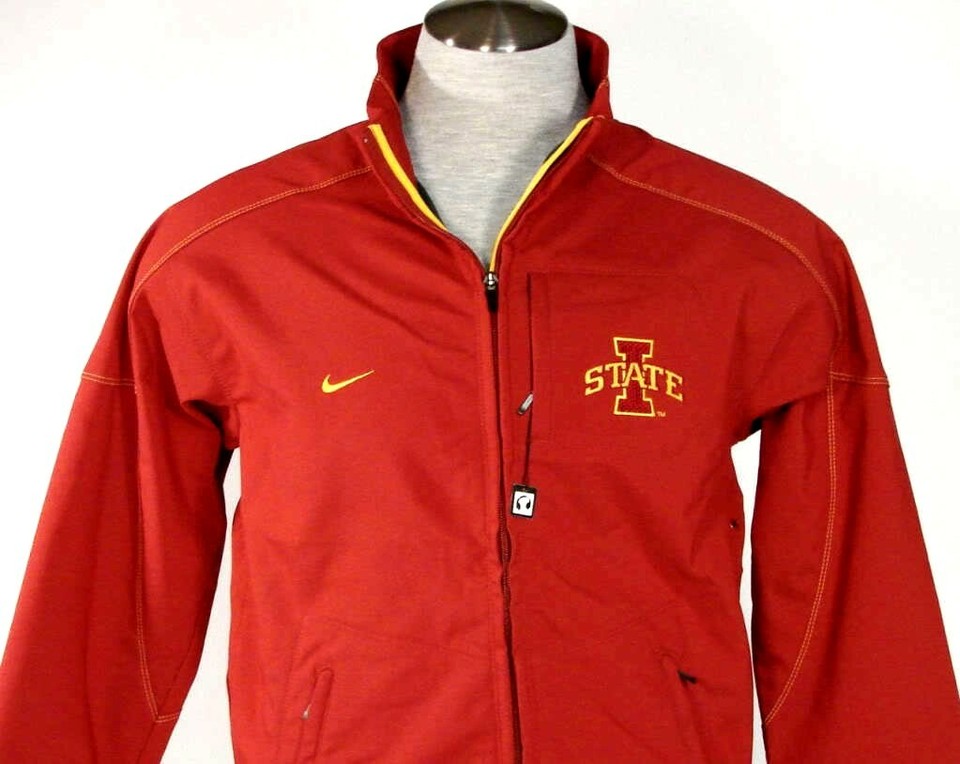 Nike Iowa State Therma Fit Zip Front Bonded Collegiate Jacket Men's NWT ...