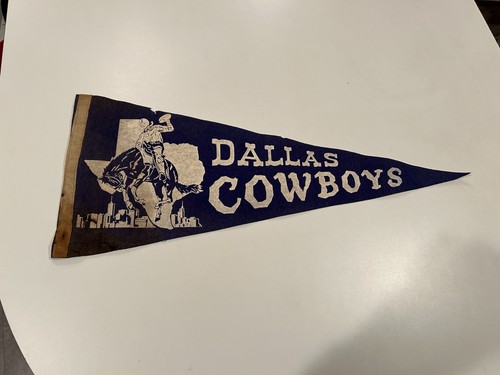 original circa 1960 DALLAS COWBOYS 1st year NFL FOOTBALL TEAM FULL SIZE ...