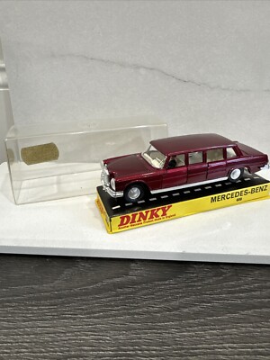 DINKY TOYS # 128 MERCEDES BENZ 600 w/Driver MB Never Used, W/ Orig Box ...