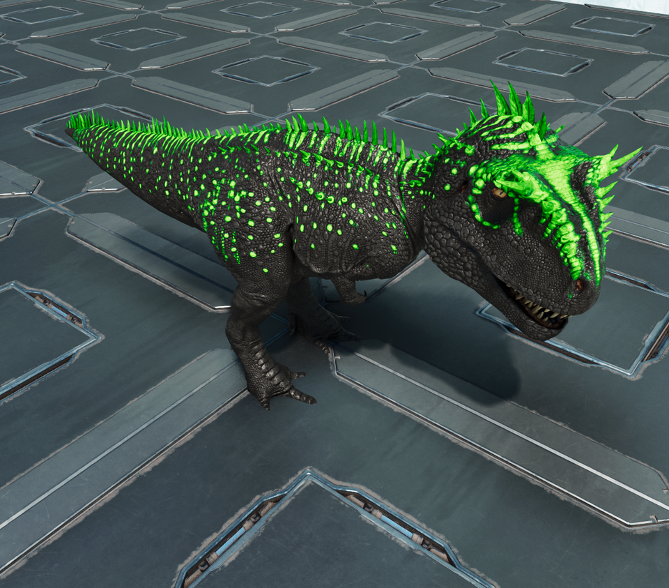 ARK Survival Ascended Monster Carcharodontosaurus (Carcha) TOP STATS ...