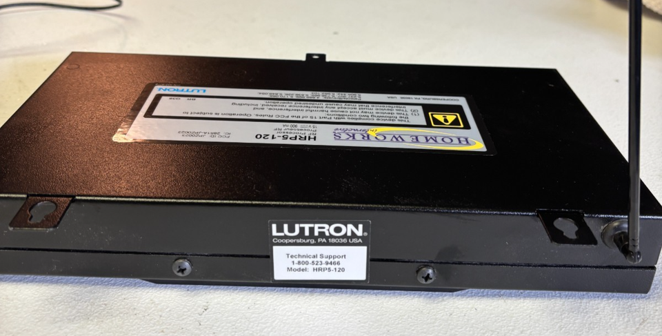 Lutron HomeWorks HRP5-120 RF Processor Interactive Lighting Control ...