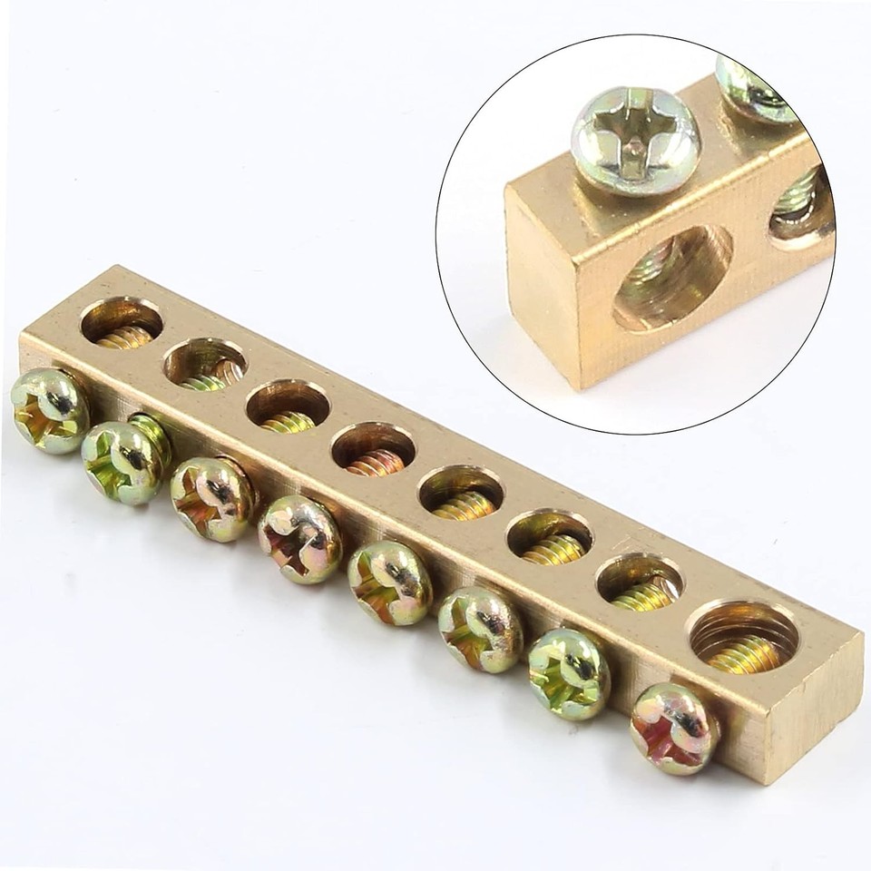 4Pcs Terminal Ground Bar Kit,Size: 8 Positions | eBay