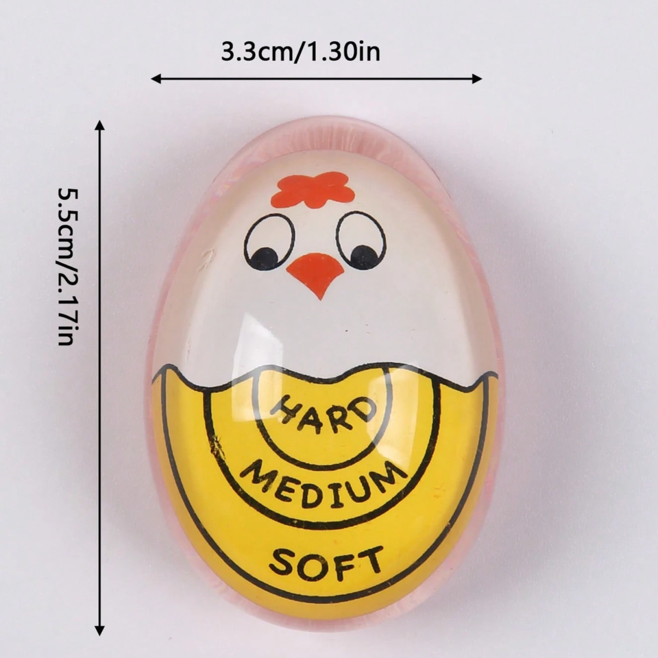 Color Changing Egg Timer - Hard And Soft Boiled Eggs With Sensitive ...
