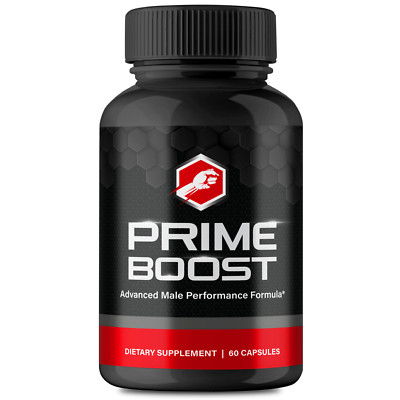 Prime Boost Male Pills - PrimeBoost Supports Men Vitality Capsules 60ct ...