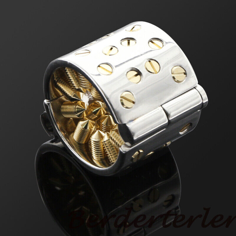 CBT Scrotum Pendant Male Chastity Device Kalis Teeth Chastity Device ...