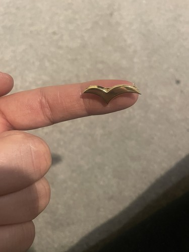 Vintage Tiffany & Co. 18K Yellow Gold Seagull Bird Brooch Pin 750 ...