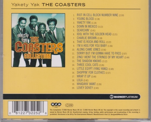 The Coasters – Yakety Yak (The Coasters Collection) EU CD 2005 | eBay