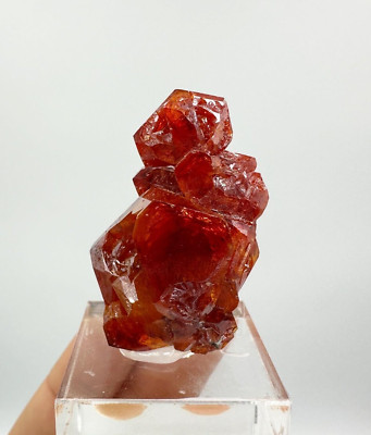 Amazing Crystals Vanadinite from Morocco,31grams Rare Mineral Specimens ...