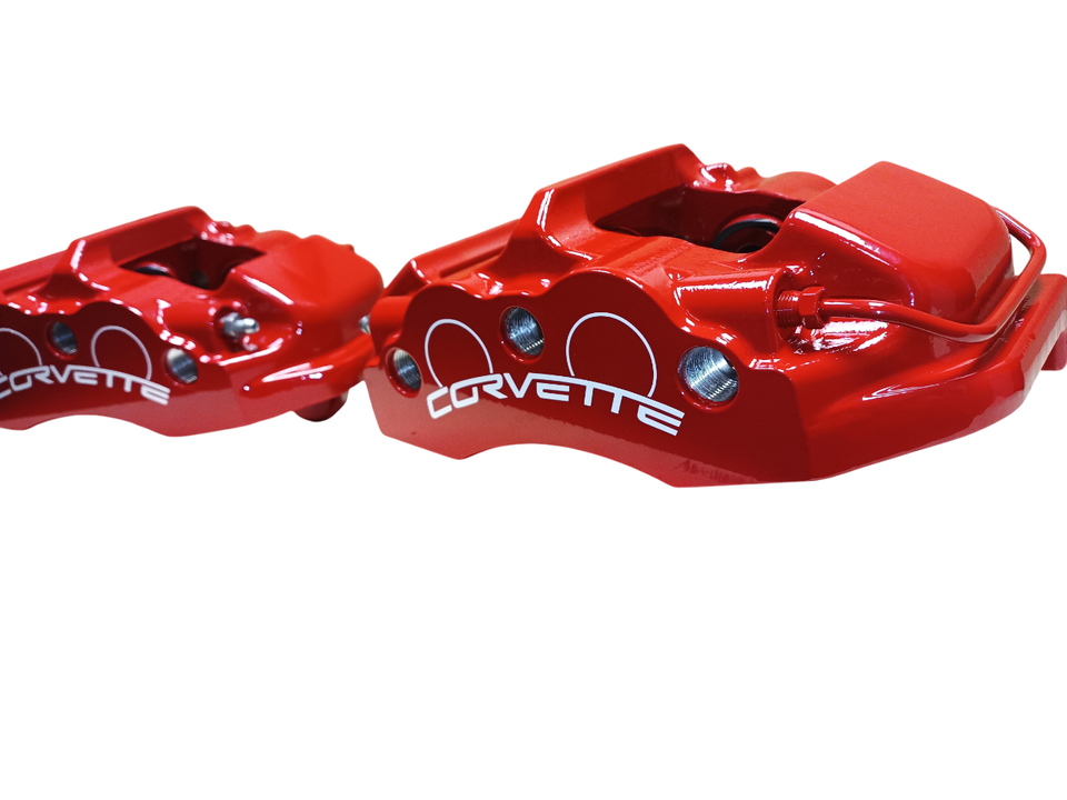 2006-2013 Corvette C6 Z06 + Grandsport Rear Red Calipers Set NEW | eBay