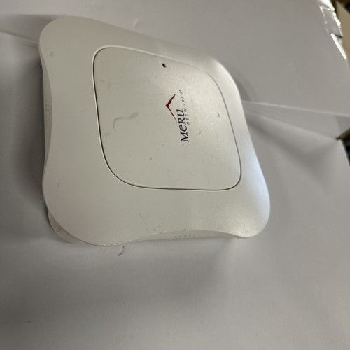 MERU NETWORKS AP822i V2 DUAL RADIO WIRELESS ACCESS POINT PoE WHITE 875 ...