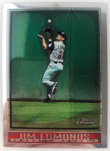 1998 Topps Chrome Jim Edmonds #75 Anaheim Angels Baseball Card | eBay