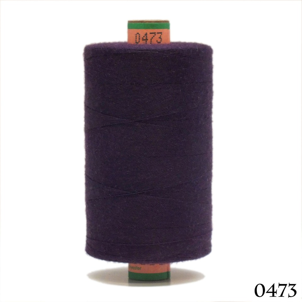 Amann 100% Polyester Core-Spun Sewing Thread Sabac 80 1000M Color 0473 ...