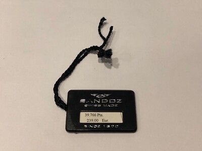 Tag Étiquette Label SANDOZ - Pour Montres - Étiquette | eBay