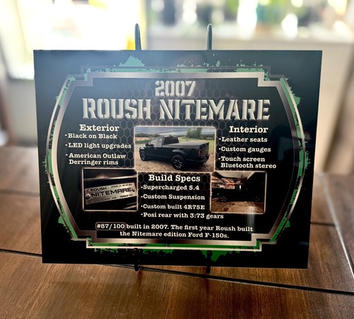 Classic Car Show Metal Display Sign, Custom Display Sign With Stand ...