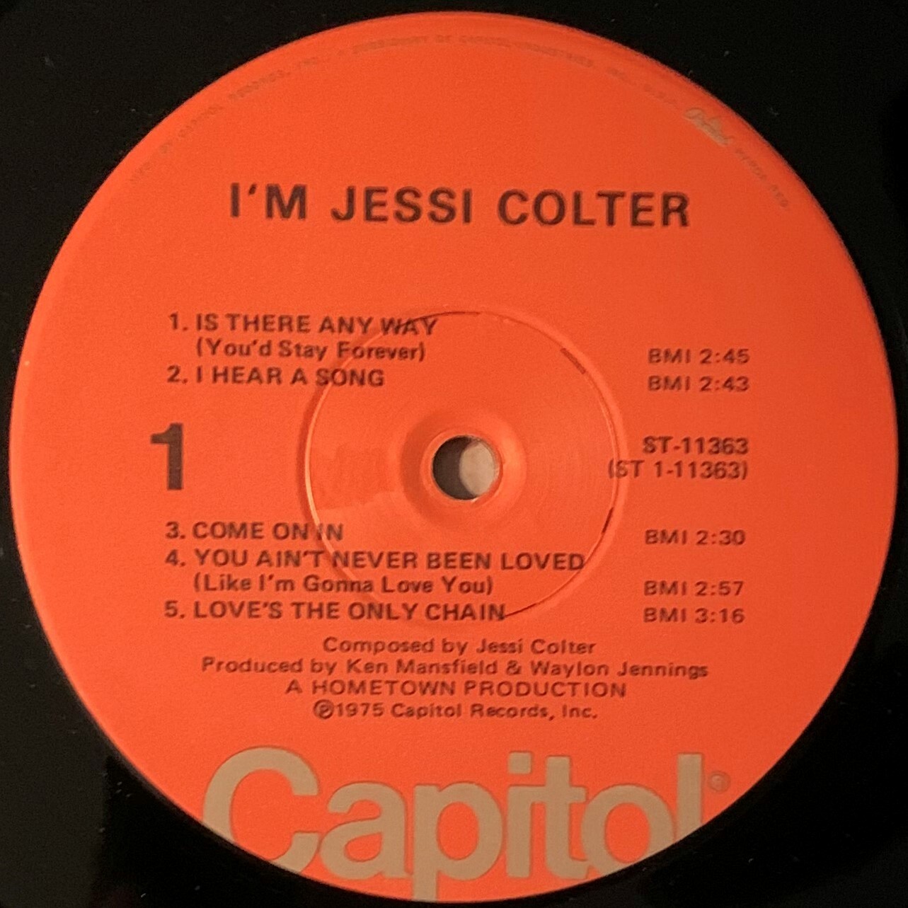 JESSI COLTER..Pre-Owned LP-I'M JESSI COLTER..RARELY PLAYED..VG/G | eBay