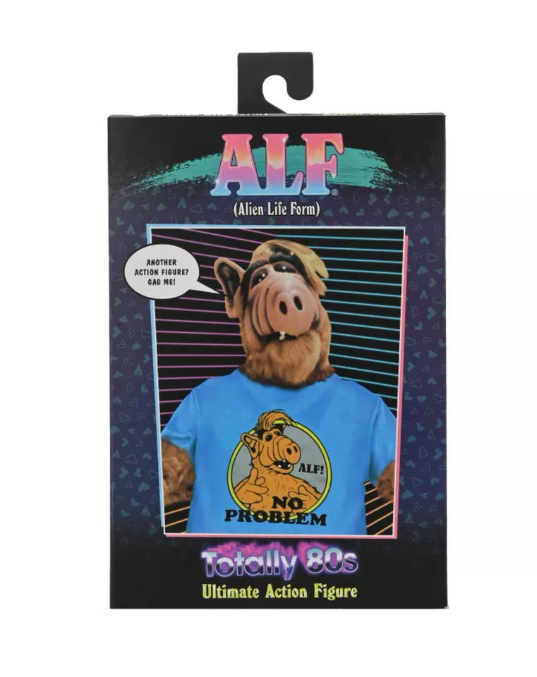 NECA Alf (Alien Life Form) Totally 80s 7" Scale Ultimate Action Figure ...