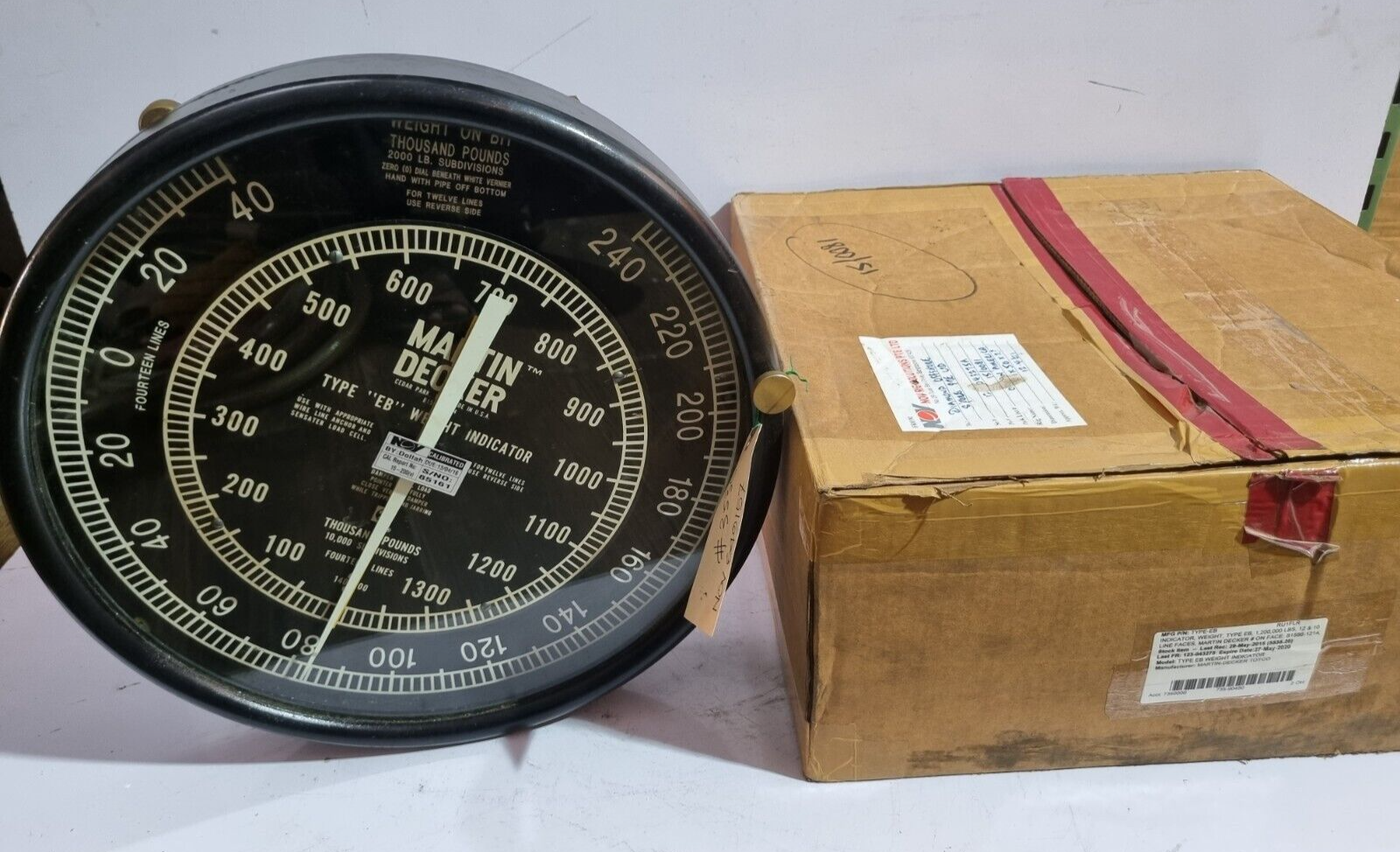 Martin Decker Type EB Indicator Weight MD Totco / Nov WE3-7 | eBay