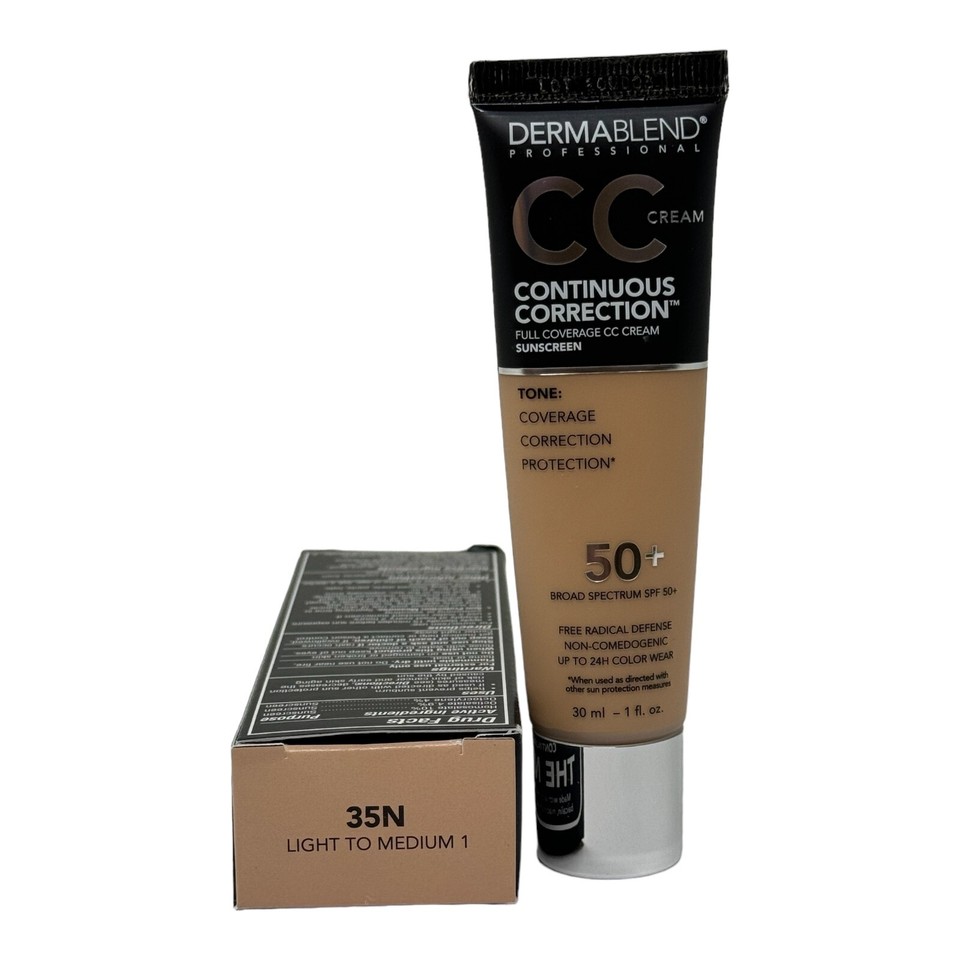 Dermablend Professional Continuous Correction Cream SPF50+ 35N Light to ...