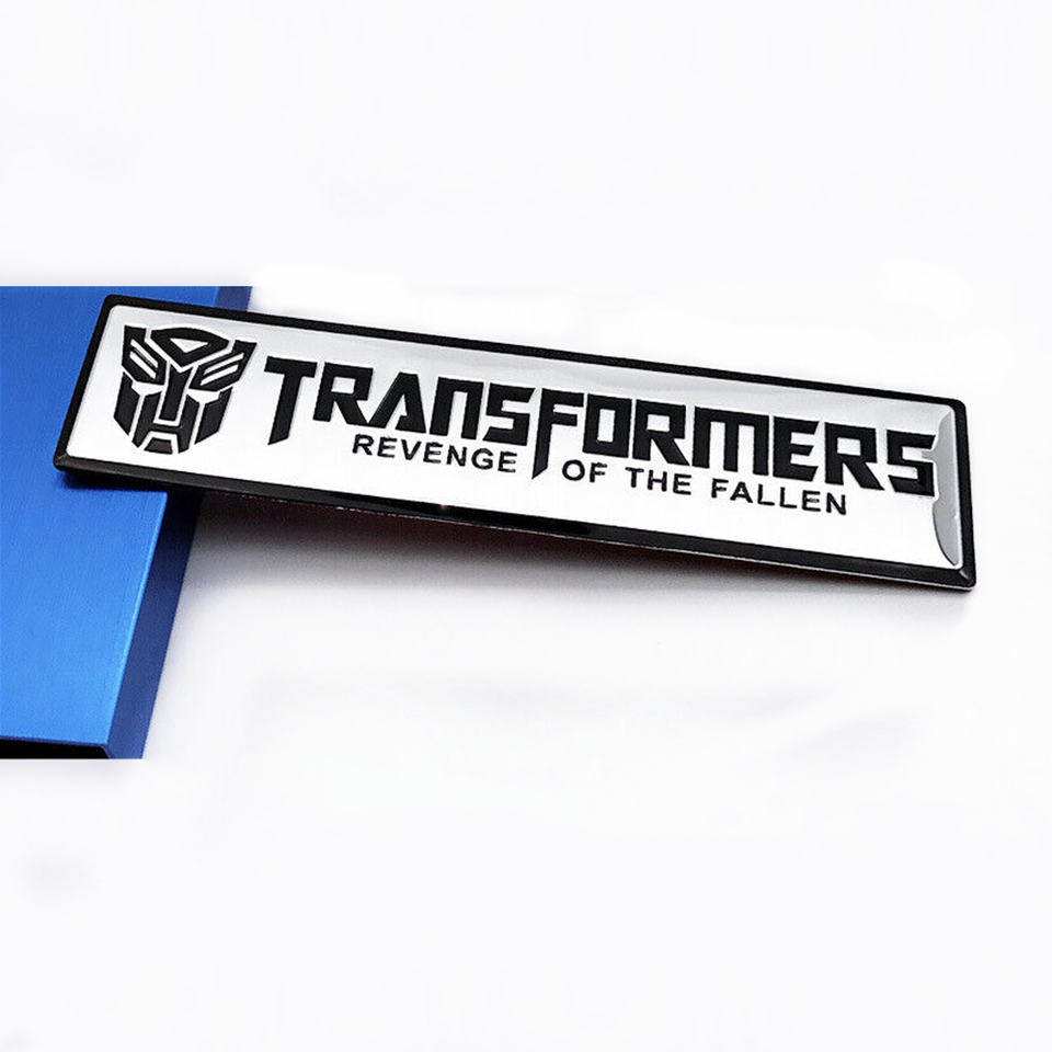 Transformers Autobot/Decepticon Car Body Fender Door Trunk Emblem Badge ...