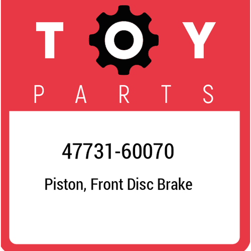 47731-60070 Toyota Piston, front disc brake 4773160070, New Genuine OEM ...
