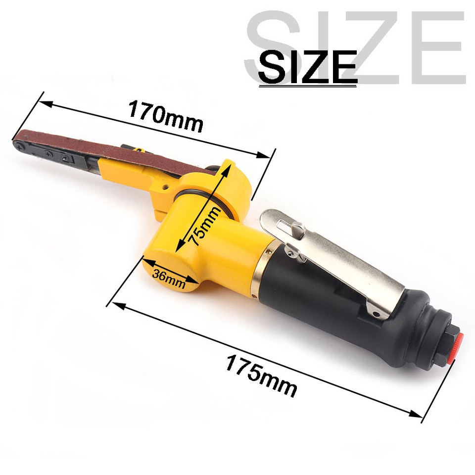 SMALL MINI AIR OPERATED BANDFILE POWER BELT SANDER SANDING GRINDER FILE ...