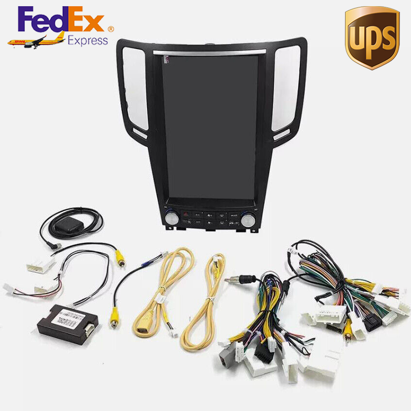 For 07-15 Infiniti G37 G35 12.1Inch Android Tesla Vertical Screen Car ...