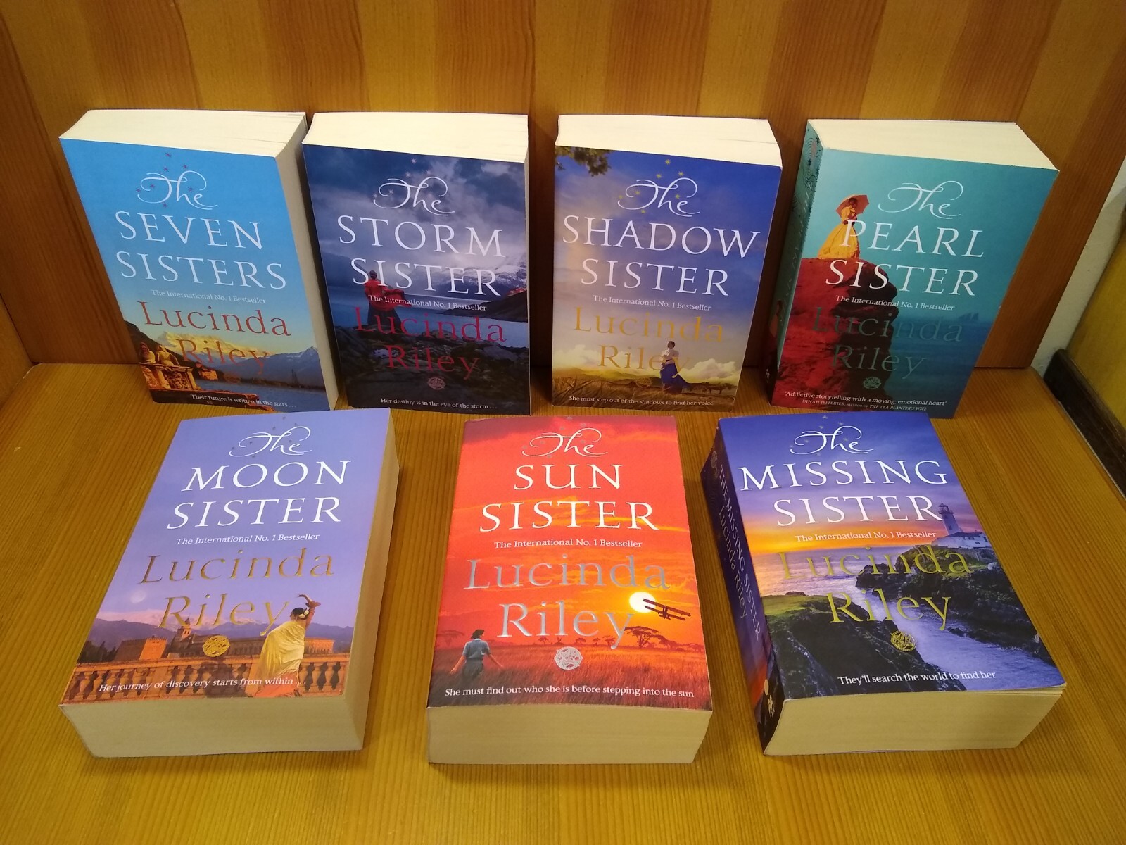 The Seven Sisters Series Lucinda Riley Novel Book Lot of 7 Complete Set - VGUC | eBay