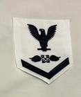 US Navy PO3/E4 Rate Aviation Boatswain’s Mate White Petty Officer 3 ...