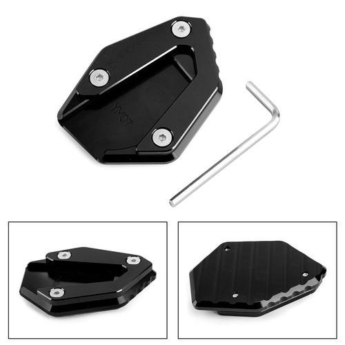 Side Stand Kickstand Enlarger Plate For YAMAHA MT07 FZ07 TRACER 700 14 ...