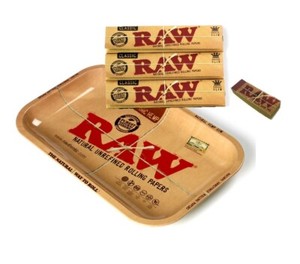 RAW SMALL MINI TRAY KINGSIZE SLIM RIZLA SMOKING ROLLING PAPERS ROACH ...