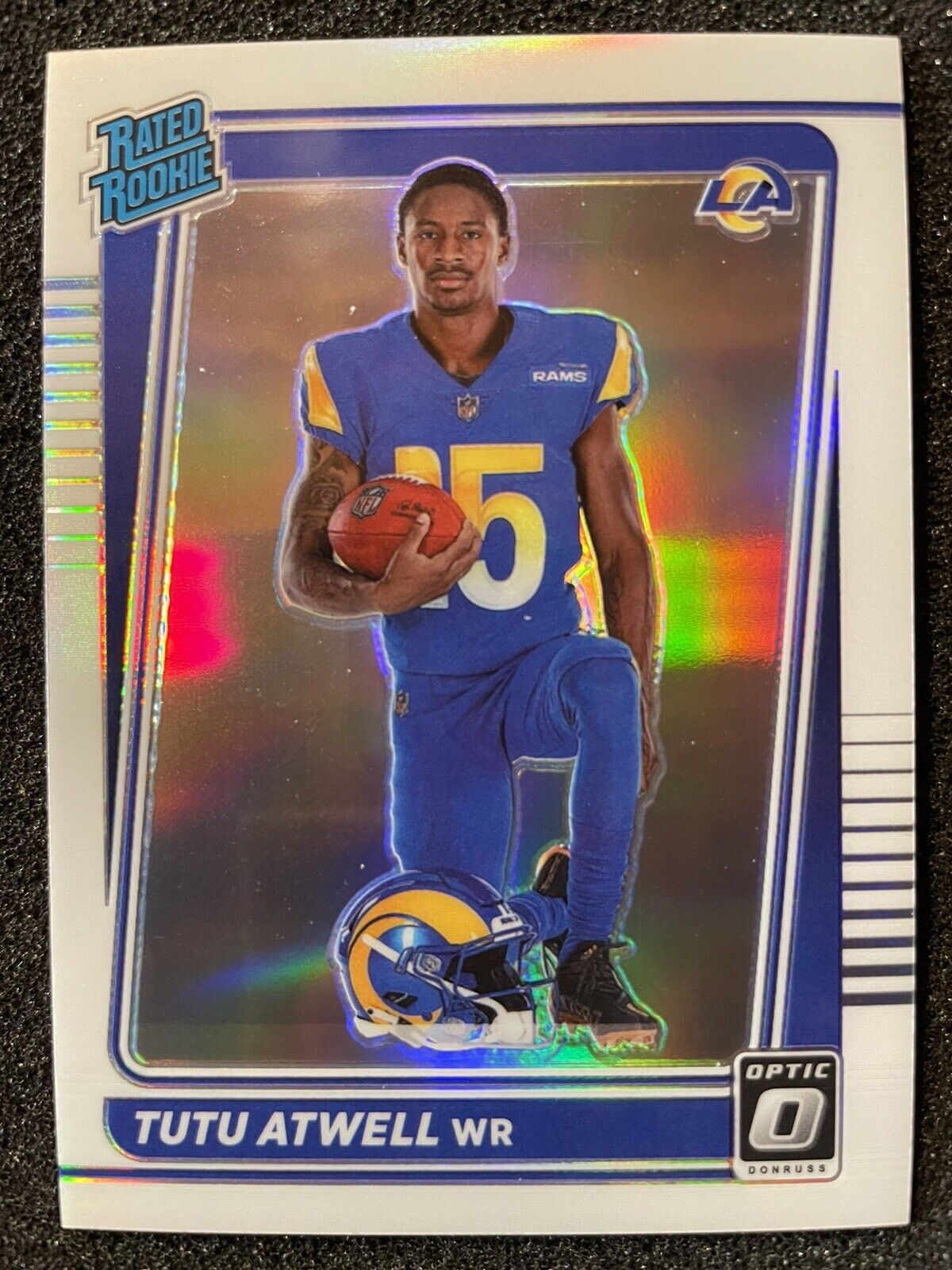 2021 Donruss Optic TuTu Atwell #220 Rated Rookie Variation Holo Prizm ...