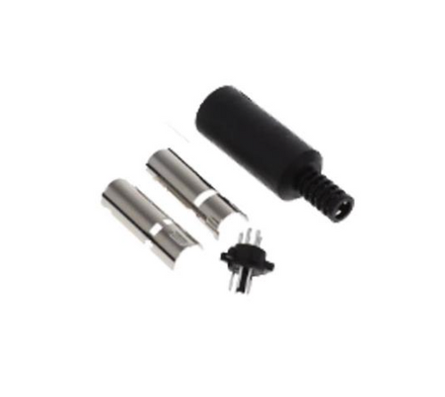 MD-40 Connector 4 Position Circular Plug, Male Pins Solder, Crimp Pin ...