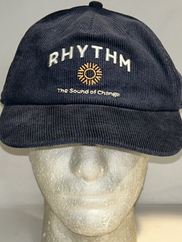 RHYTHM THE SOUND OF CHANGE HAT CAP CORDUROY HAT ADJUSTABLE SNAPBACK | eBay